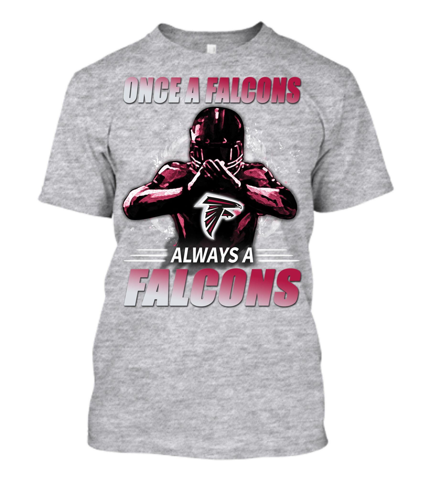 Once A Falcons Always A Falcons Atlanta Football T-Shirt