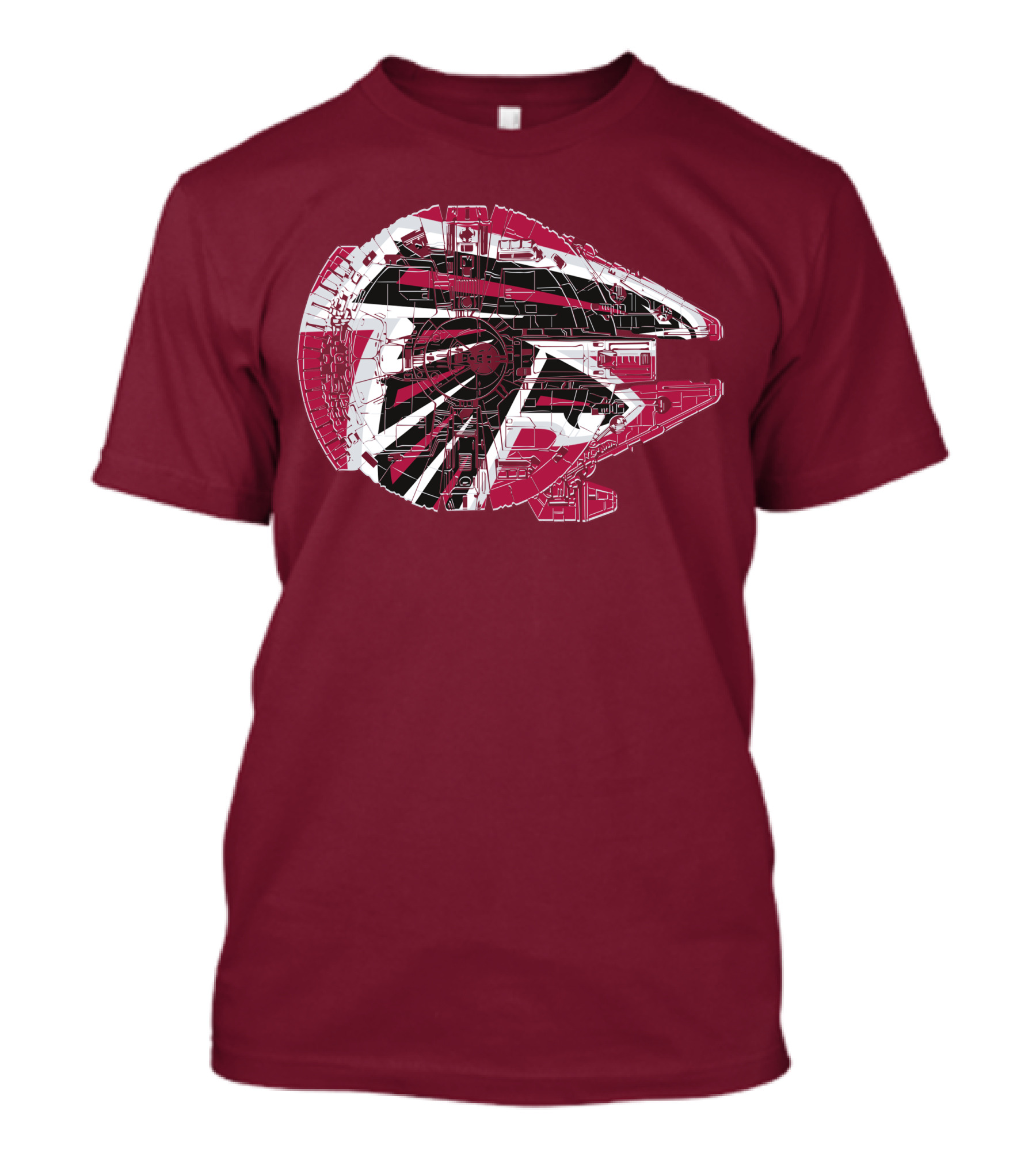 Atlanta Falcons Millennium Falcon 69 Spaceship T-Shirt