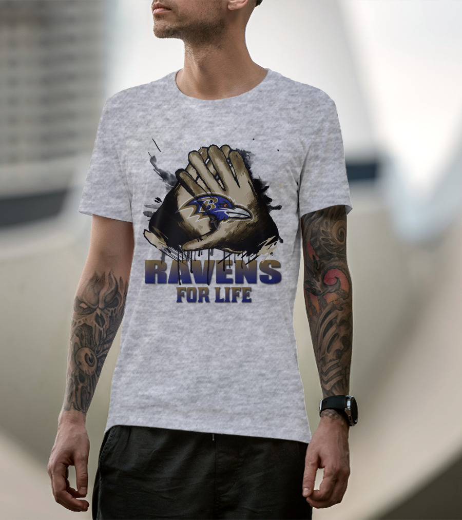 Ravens For Life Baltimore 28 T-Shirt