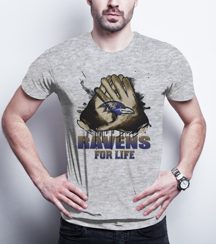 Ravens For Life Baltimore 28 T-Shirt