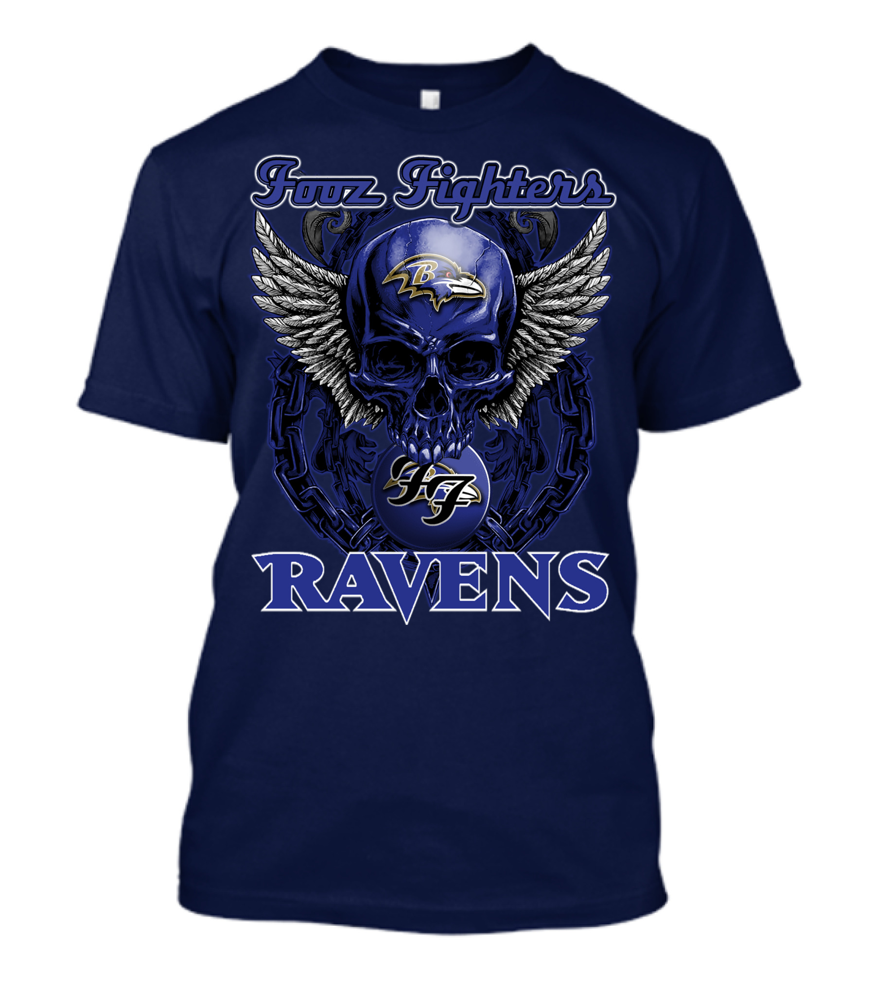 Foo Fighters Ravens Baltimore F7 T-Shirt