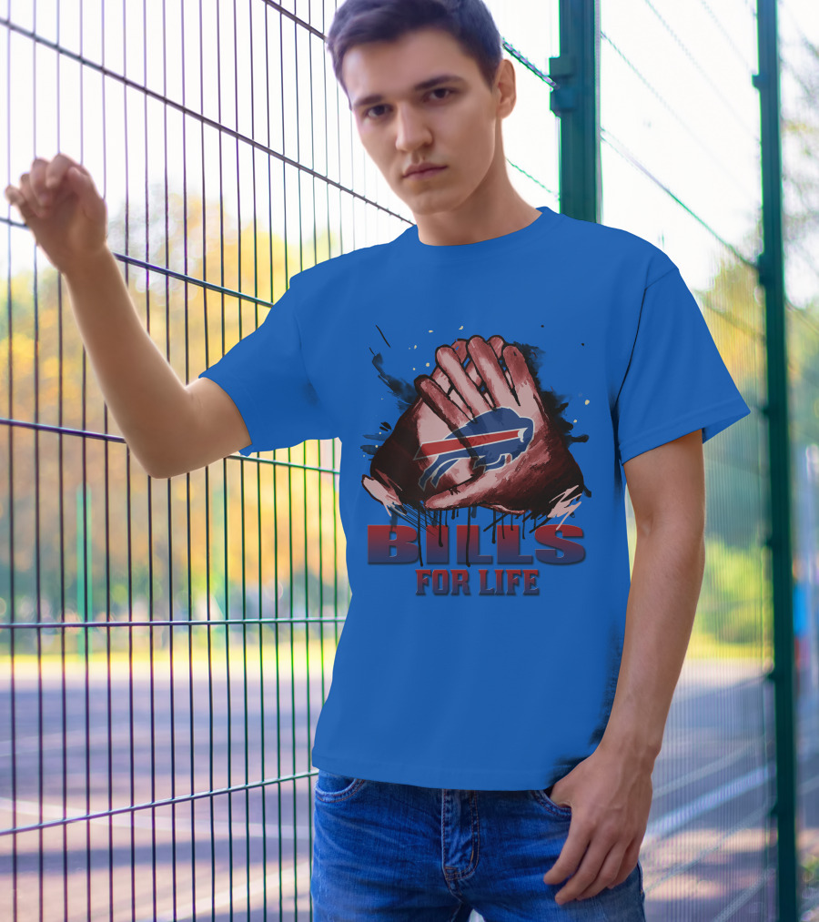 Buffalo Bills For Life Fan Spirit T-Shirt