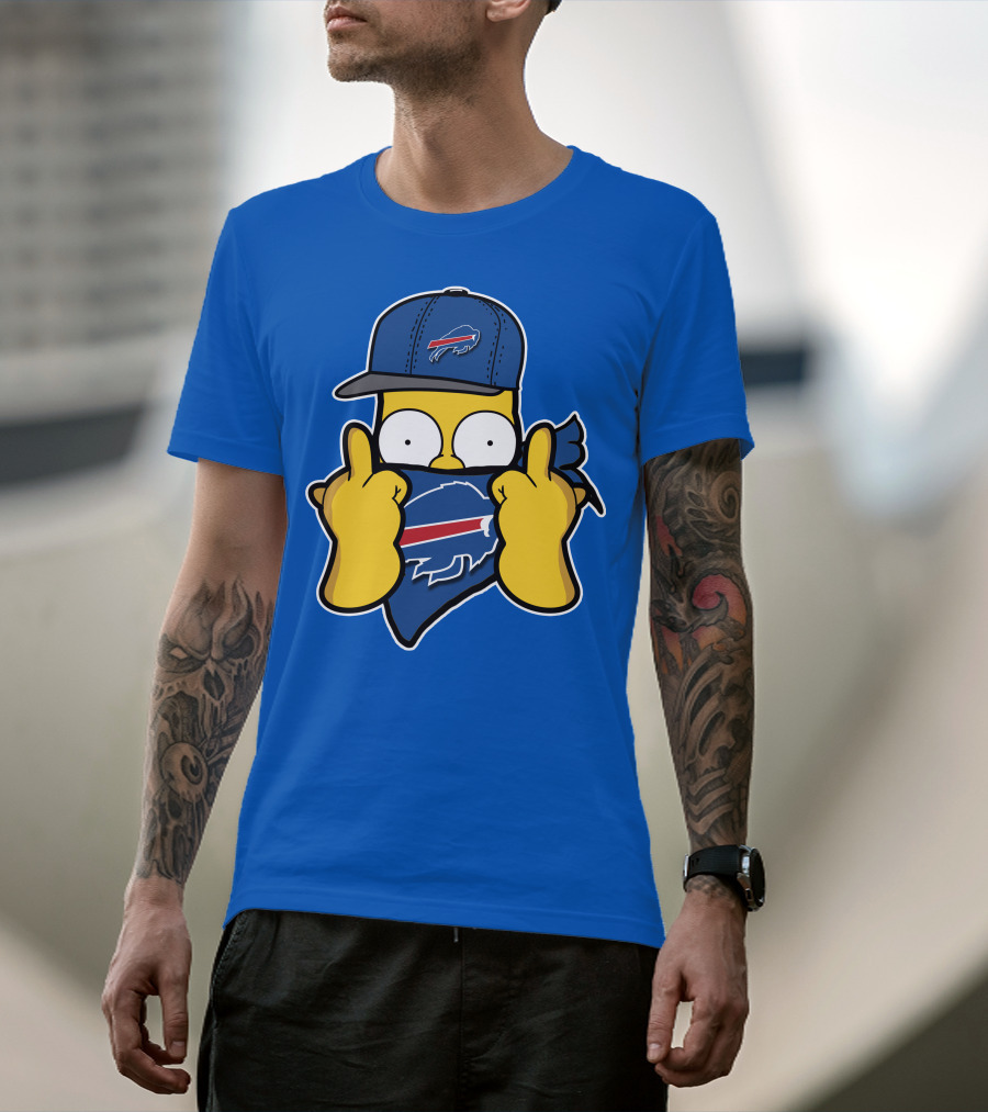 Buffalo Bills Homer Simpson T-Shirt