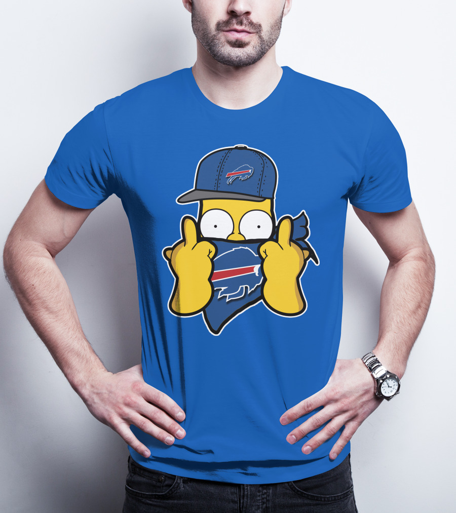 Buffalo Bills Homer Simpson T-Shirt