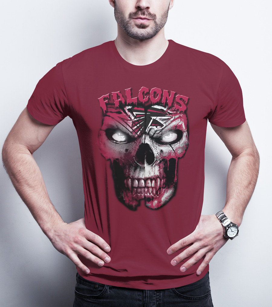 Falcons Skull Logo 64 T-Shirt
