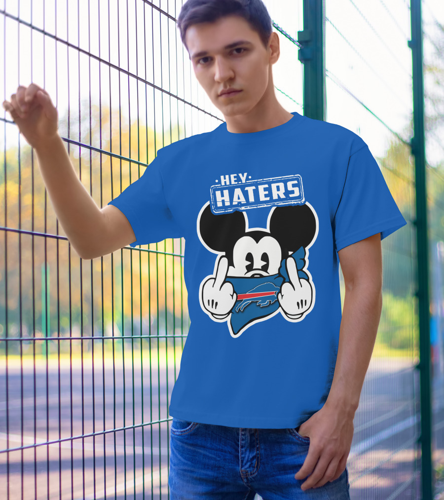 Hey Haters Mick Buffalo Bills T-Shirt