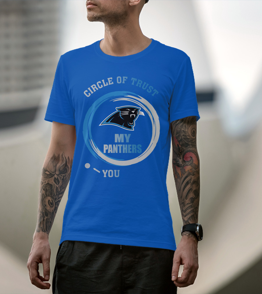 Circle Of Trust My Panthers Carolina Panthers T-Shirt