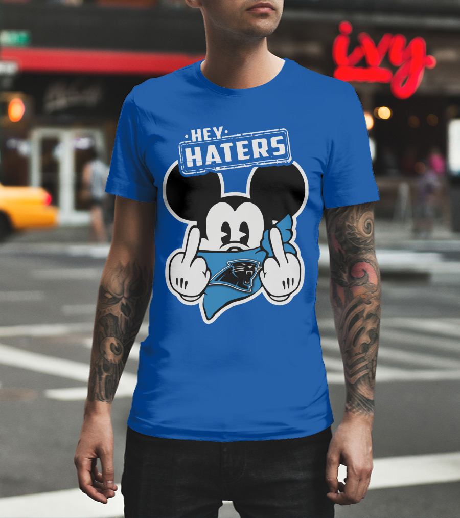 Hey Haters Carolina Panthers T-Shirt