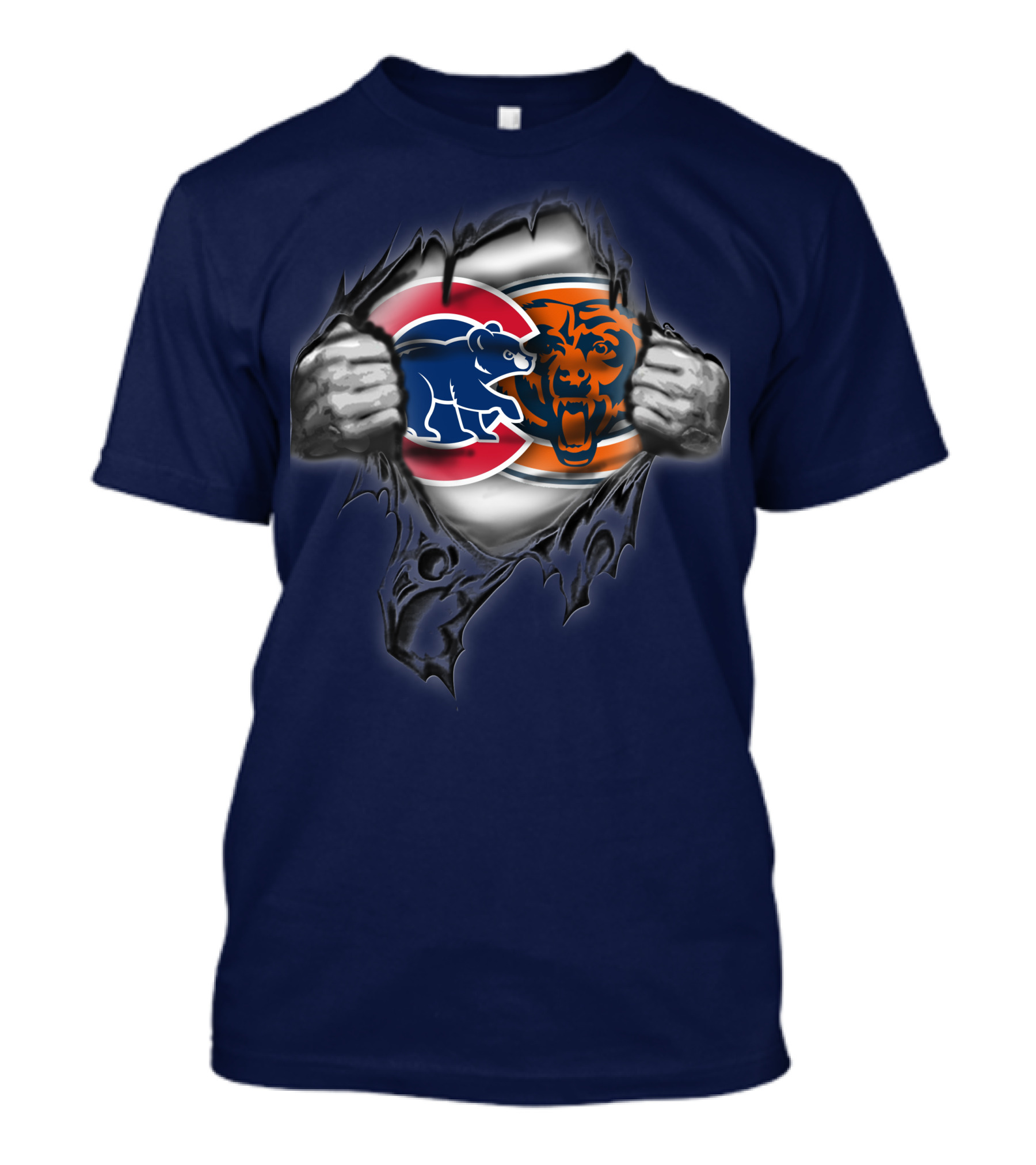 Chicago Bears Cubs Fusion 61 T-Shirt
