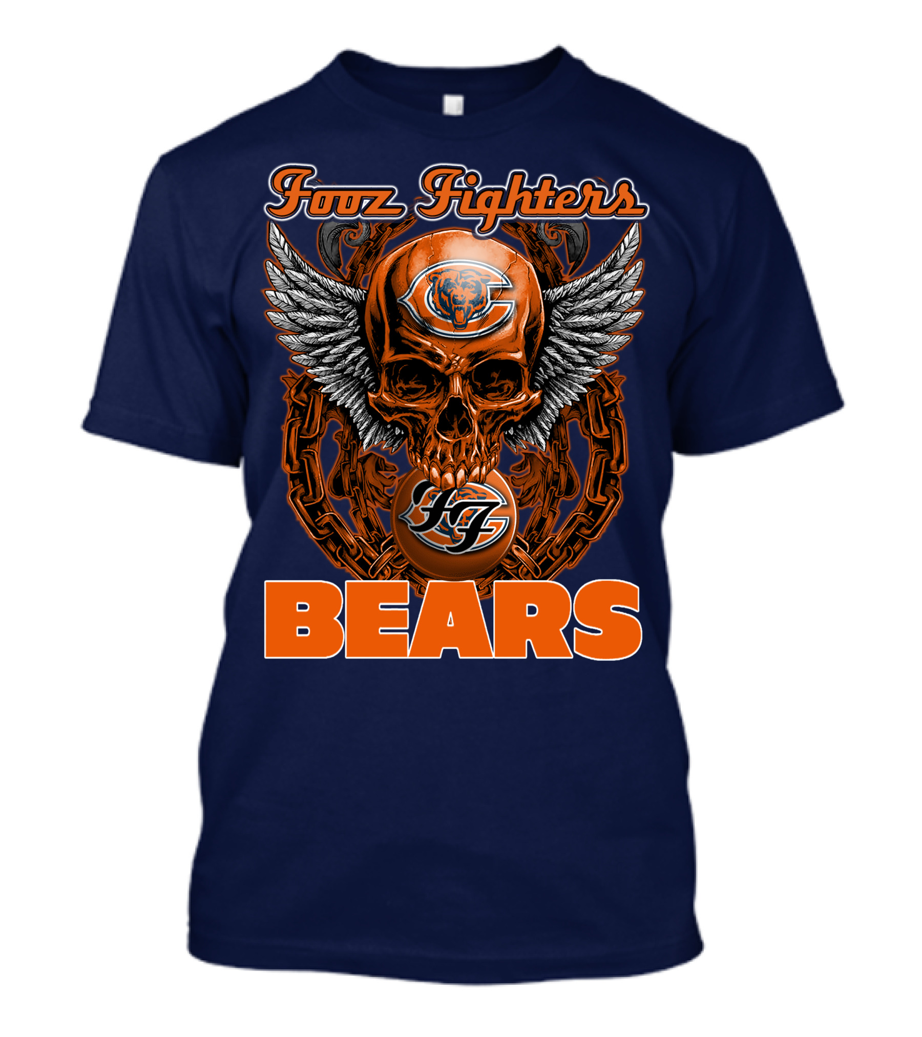 Fooz Fighters Chicago Bears T-Shirt
