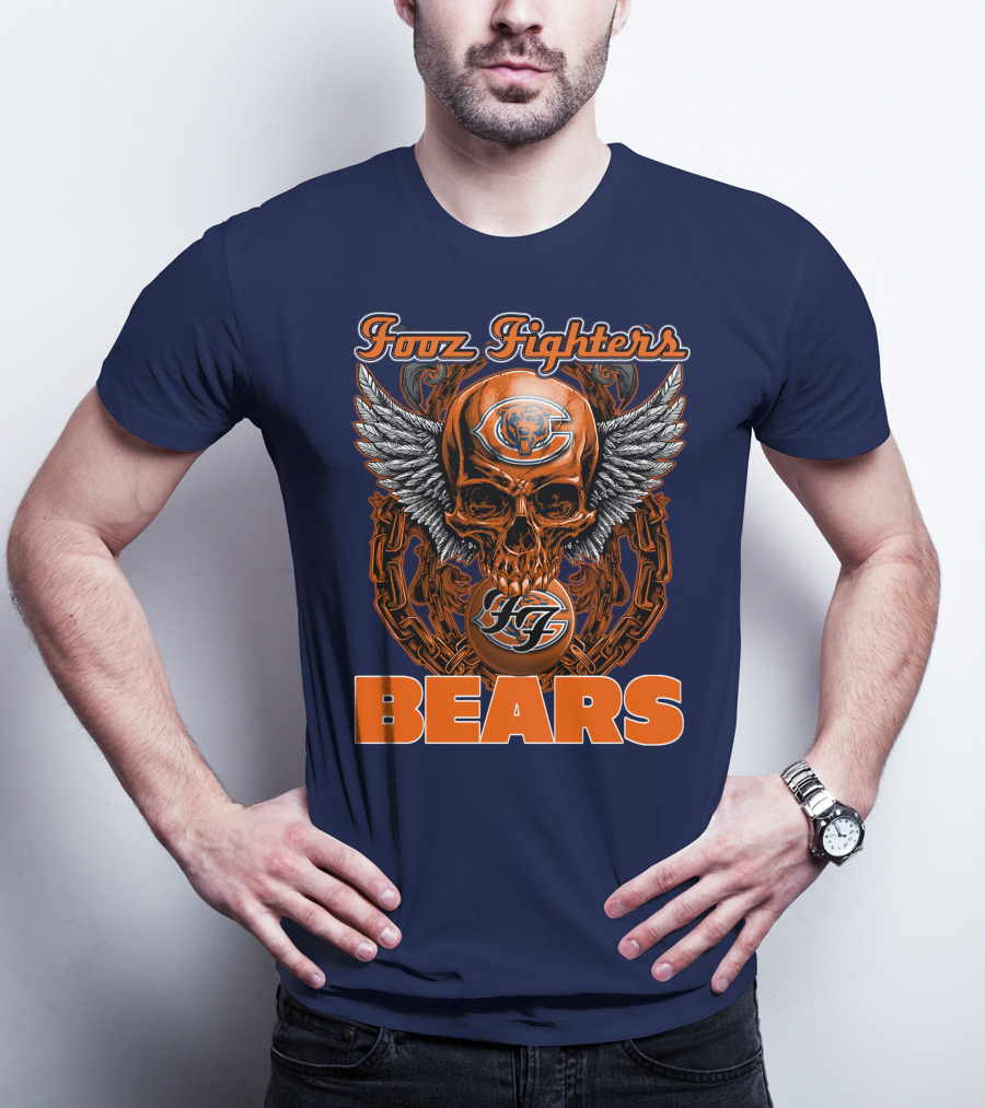 Fooz Fighters Chicago Bears T-Shirt