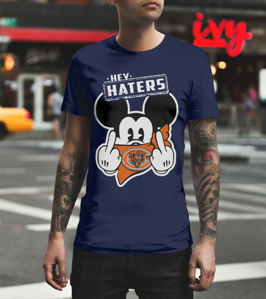 Hey Haters Mick Chicago Bears T-Shirt