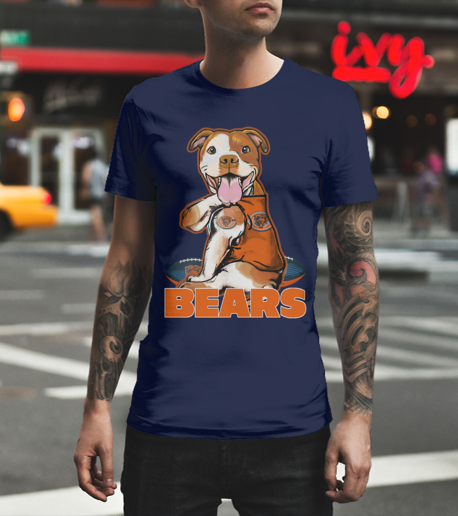 Pittbull Bears Football Chicago T-Shirt