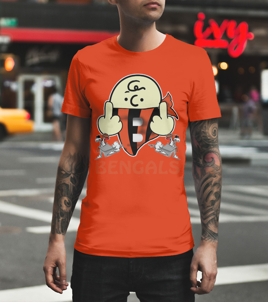 Bengals Snoopy Parody Cincinnati Football T-Shirt