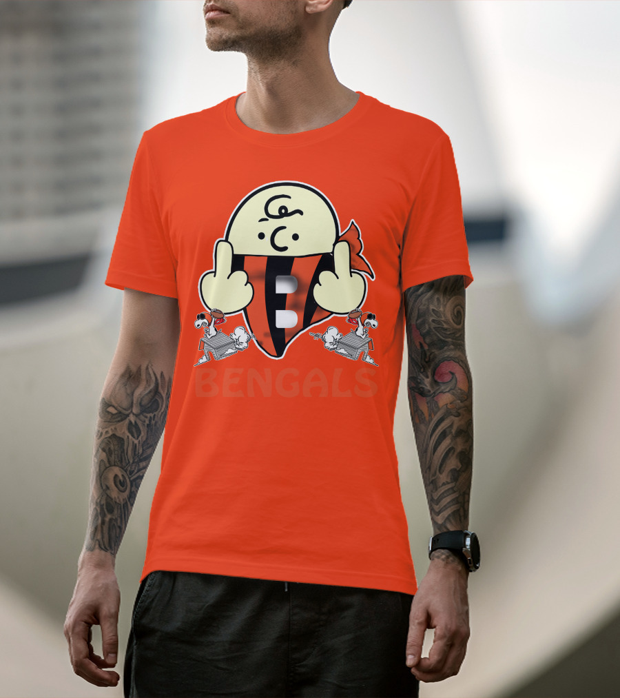 Bengals Snoopy Parody Cincinnati Football T-Shirt