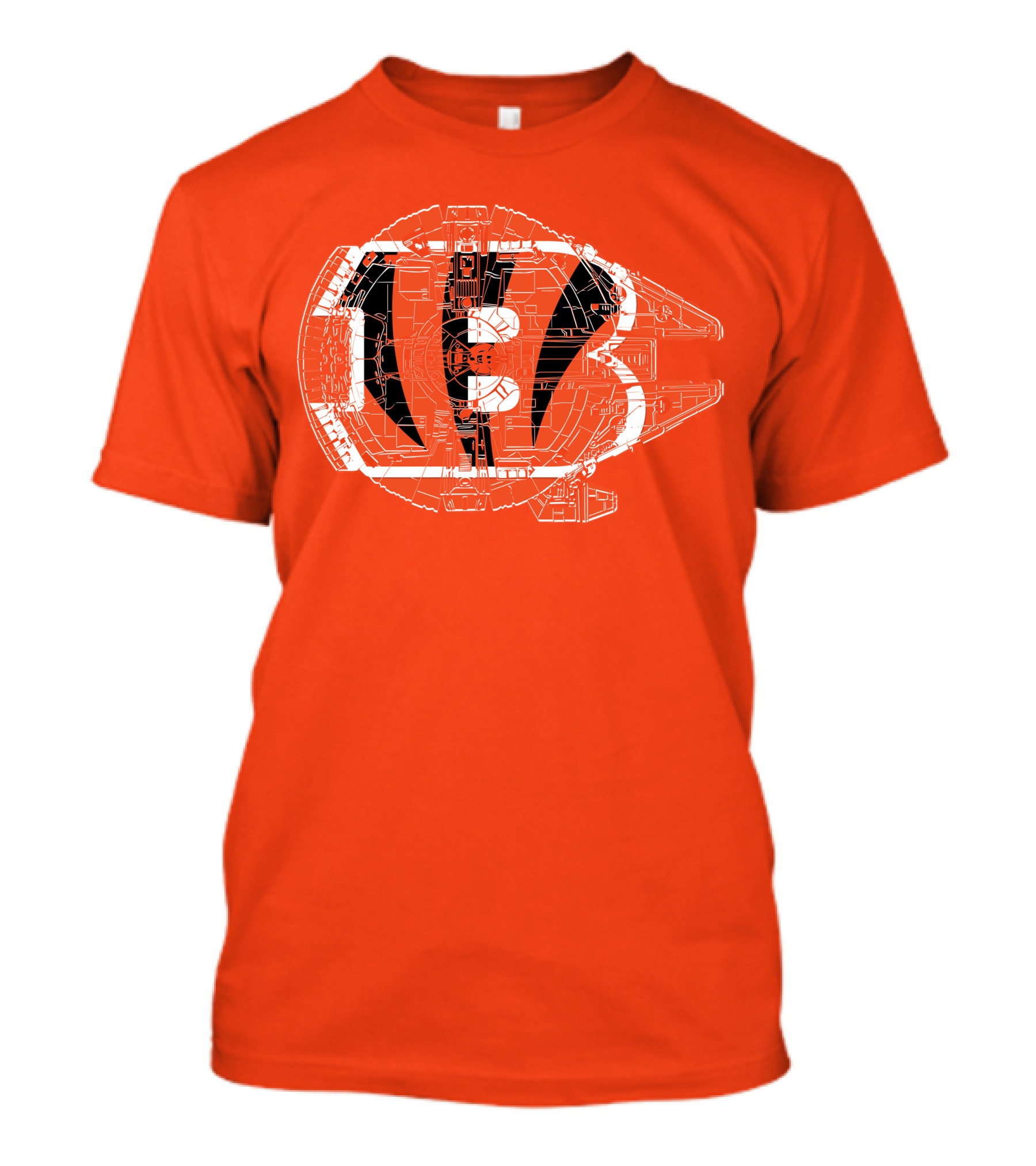 Cincinnati Bengals Millennium Falcon T-Shirt