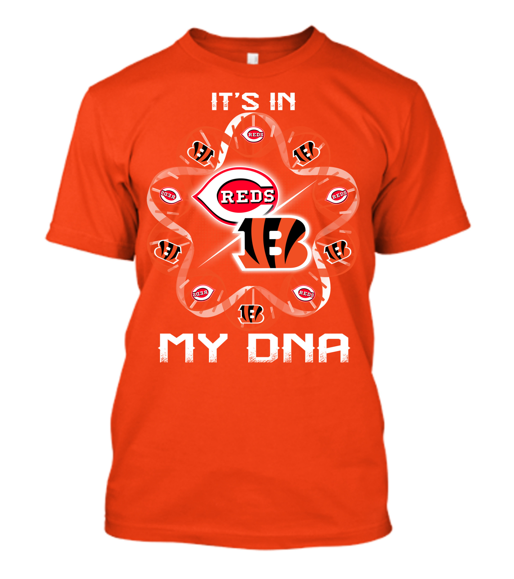 It's In My Dna Cincinnati Bengals Reds T-Shirt