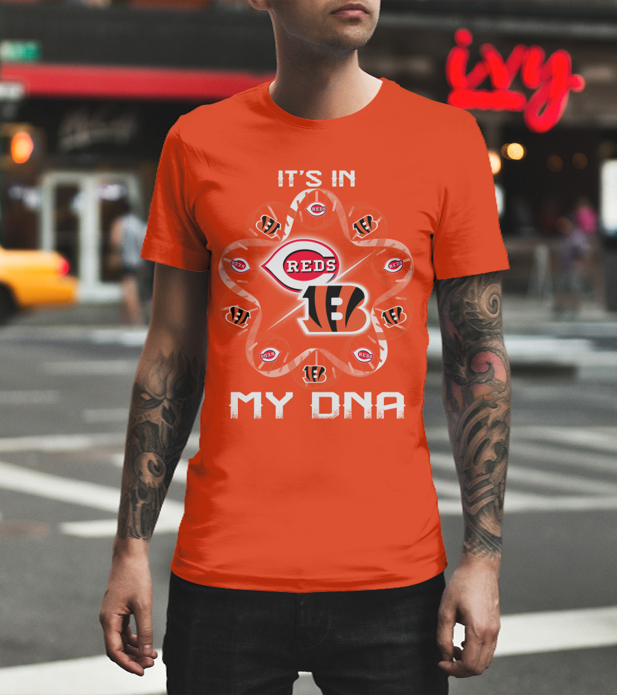 It's In My Dna Cincinnati Bengals Reds T-Shirt