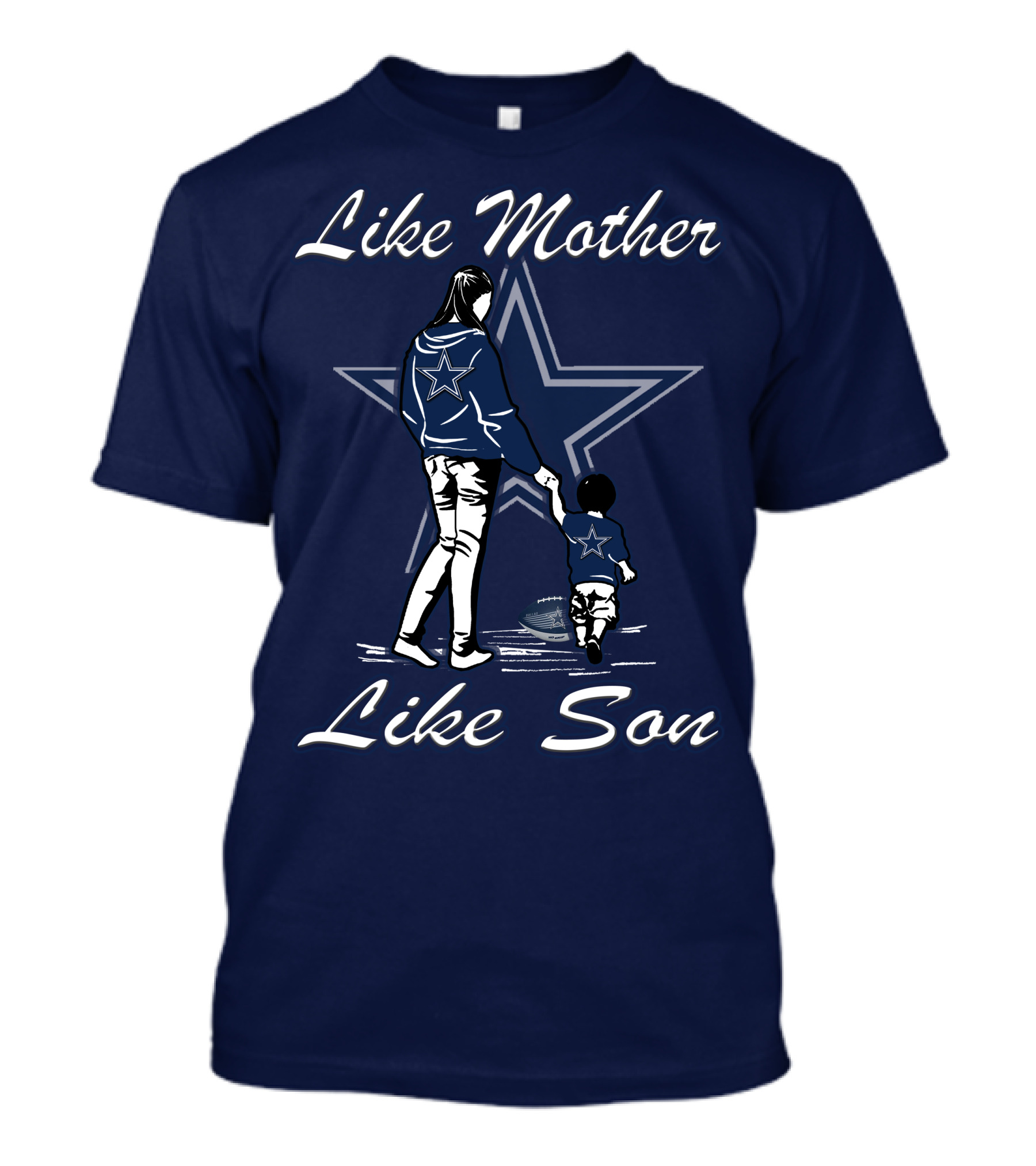 Like Mother Like Son Dallas Cowboys Star T-Shirt