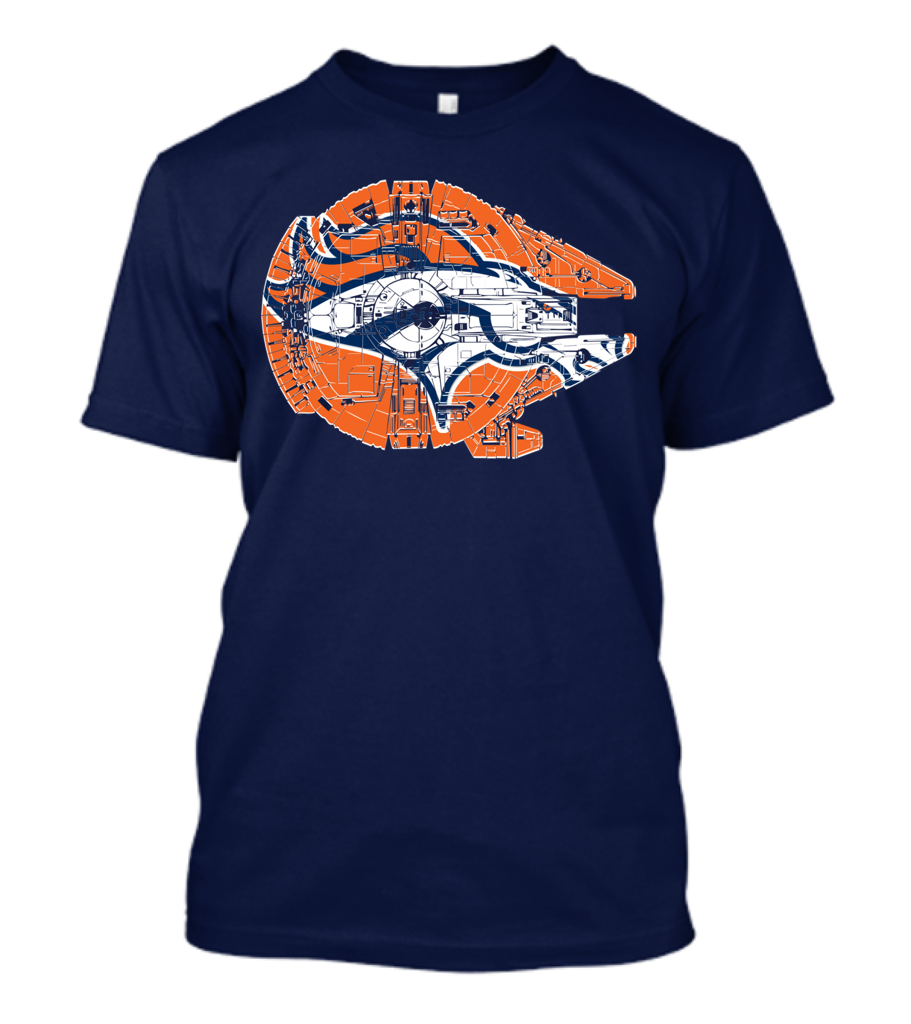 Denver Broncos Star Wars Millennium Falcon T-Shirt