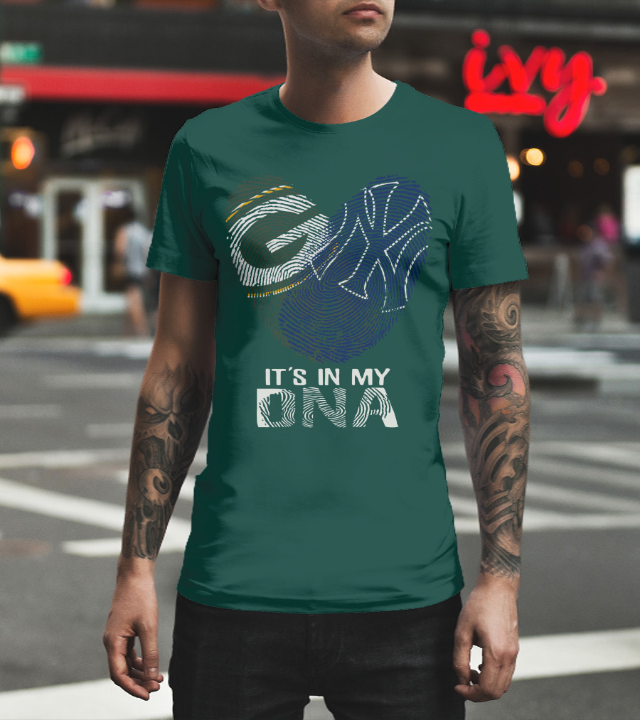 Green Bay Packers 40 It's In My Dna T-Shirt