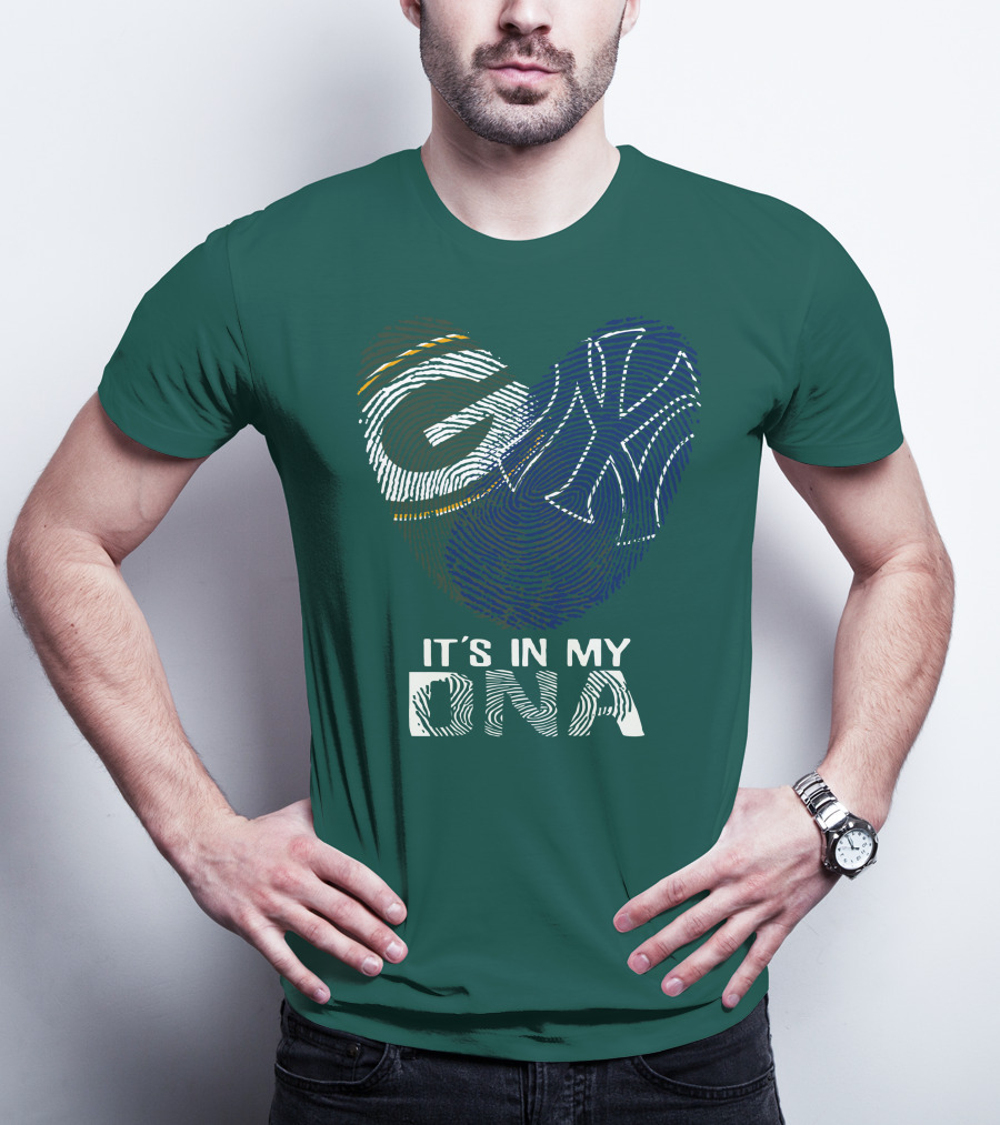 Green Bay Packers 40 It's In My Dna T-Shirt