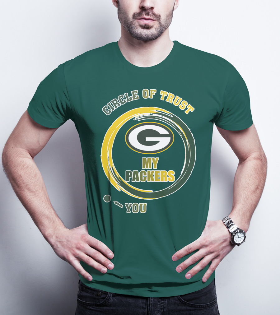 Circle Of Trust My Packers Green Bay Packers T-Shirt