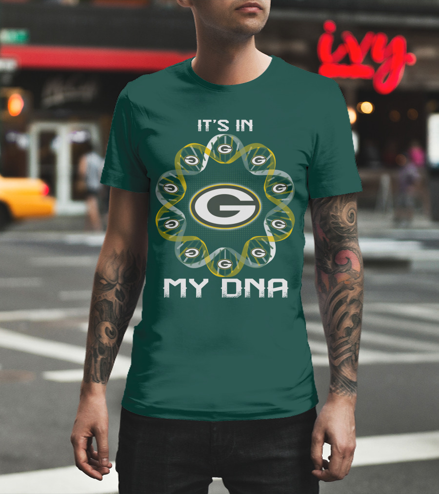 It's In My Dna Green Bay Packers T-Shirt
