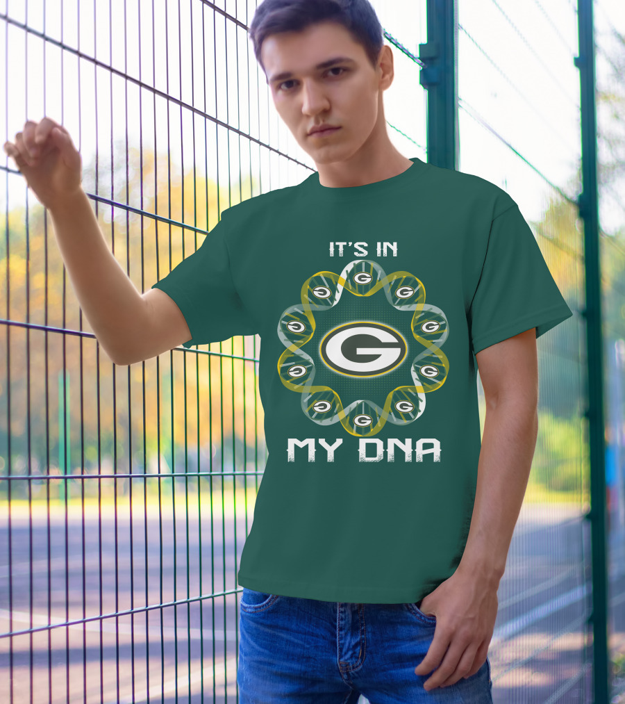 It's In My Dna Green Bay Packers T-Shirt