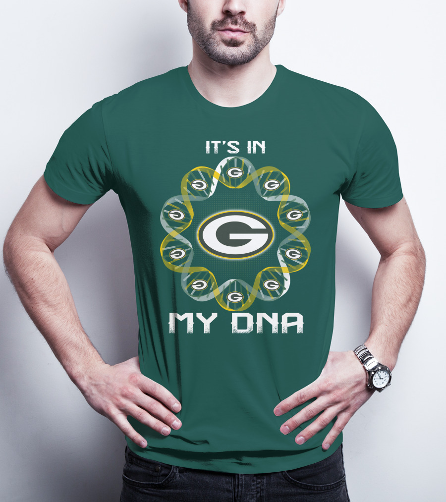 It's In My Dna Green Bay Packers T-Shirt