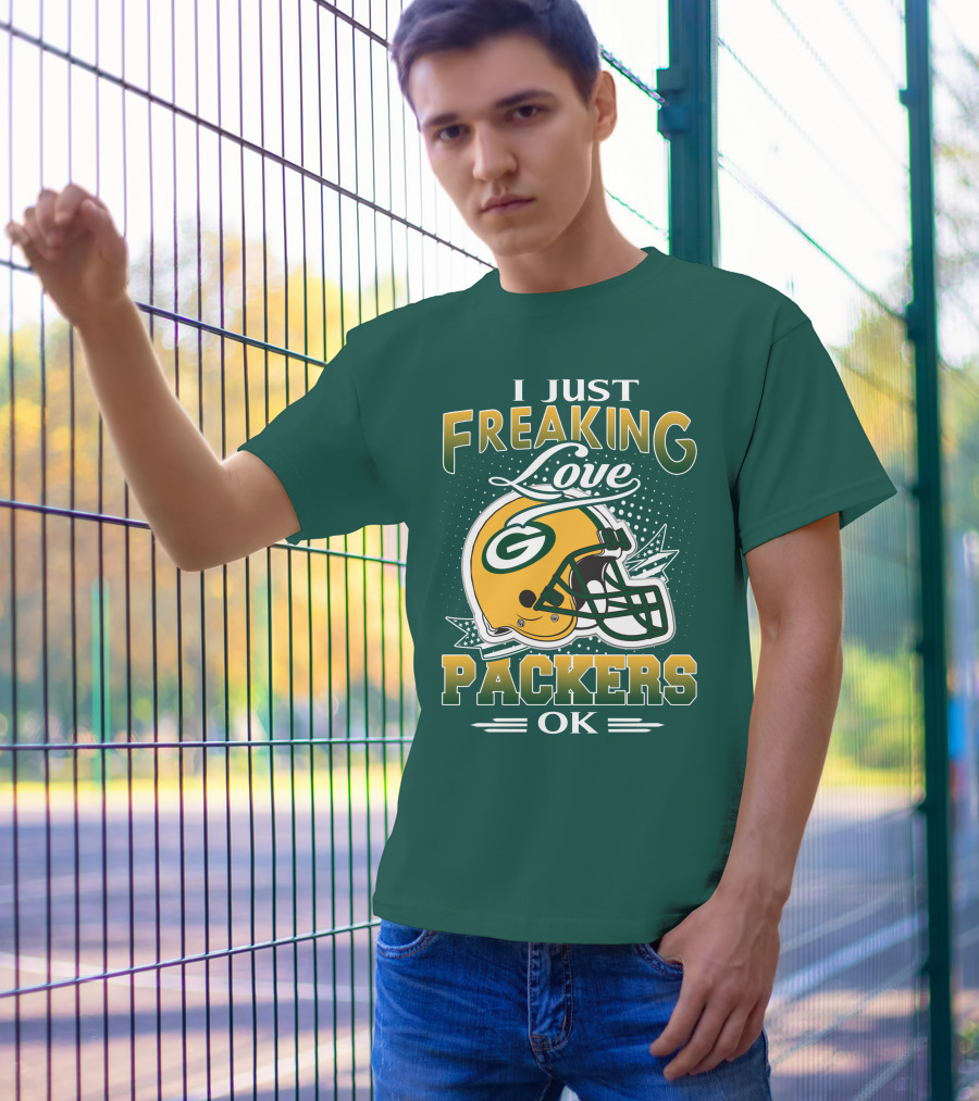 I Just Freaking Love Packers Ok T-Shirt