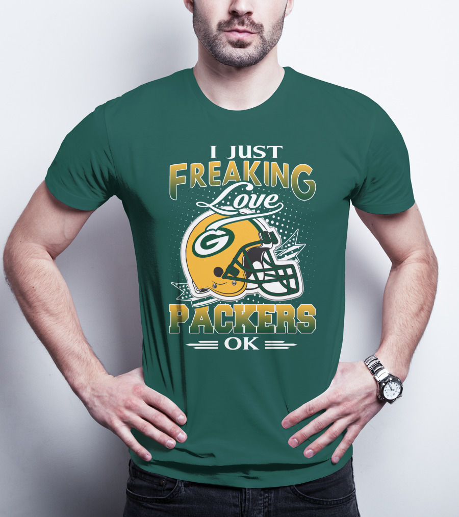 I Just Freaking Love Packers Ok T-Shirt