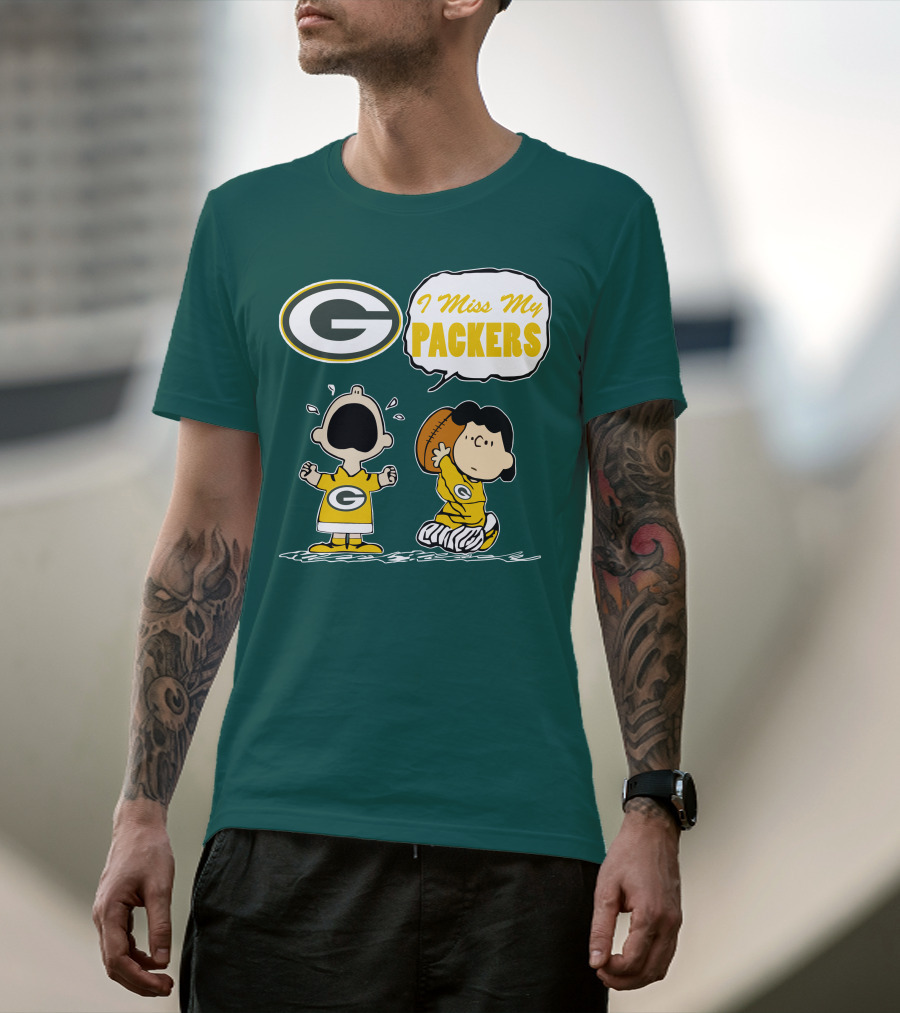 Green Bay Packers 09 I Miss My Packers T-Shirt