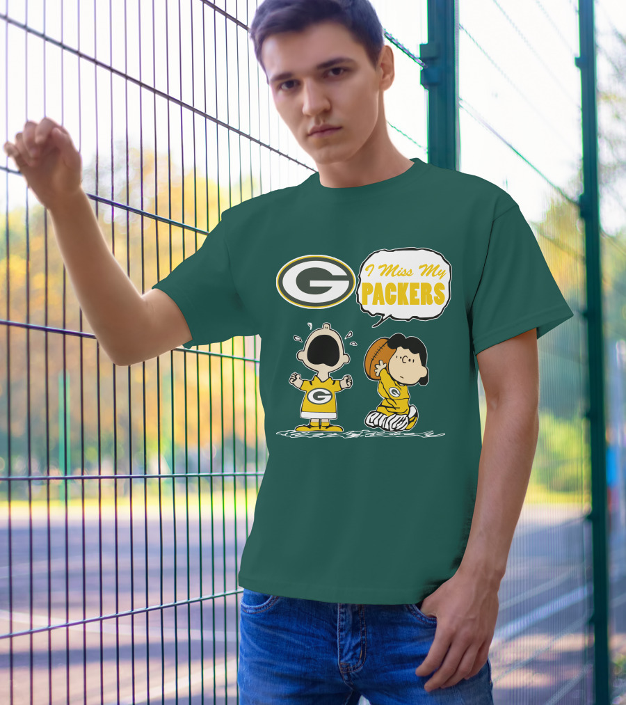 Green Bay Packers 09 I Miss My Packers T-Shirt