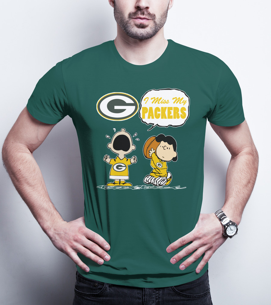 Green Bay Packers 09 I Miss My Packers T-Shirt