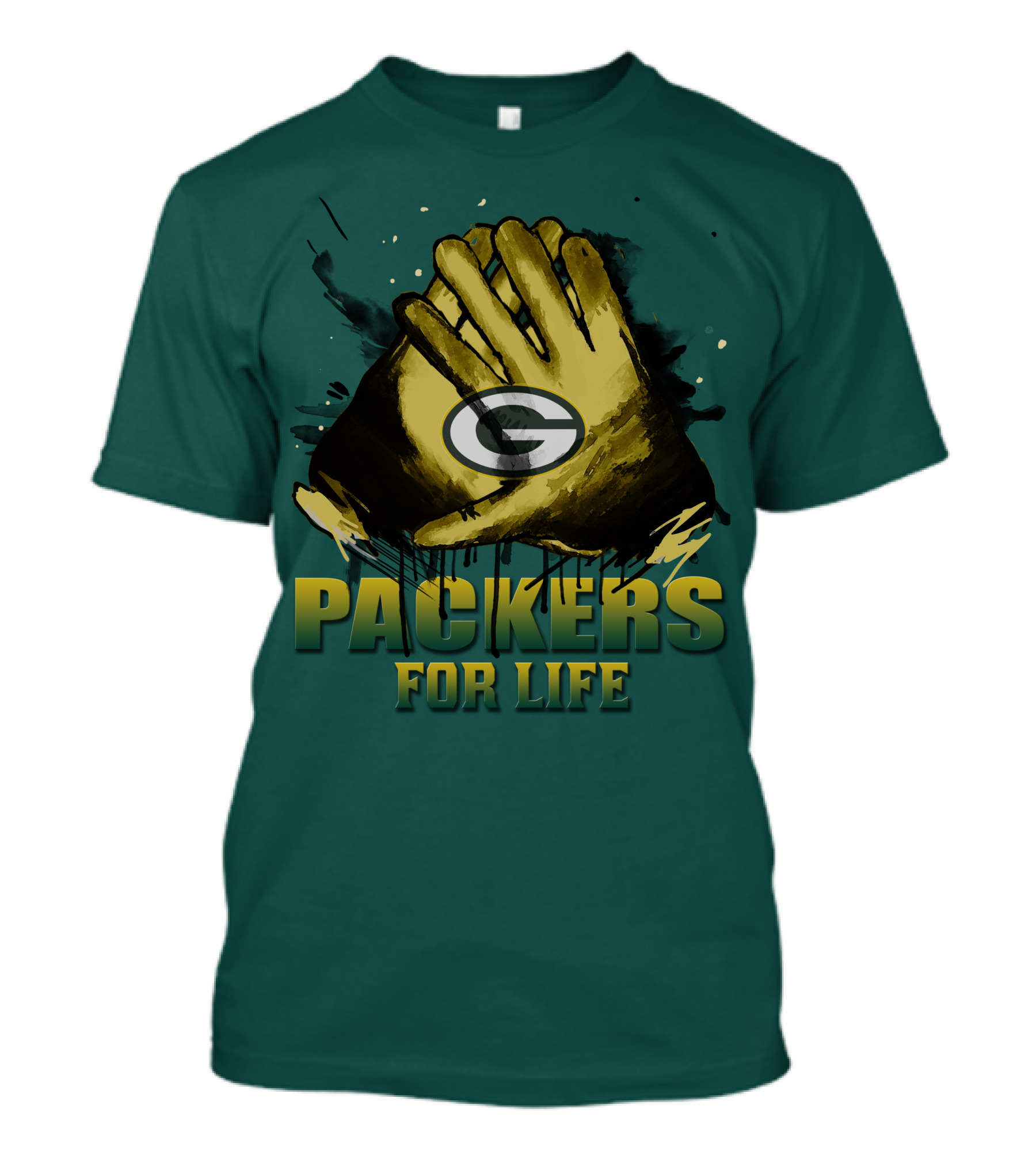 Packers For Life Green Bay Packers T-Shirt