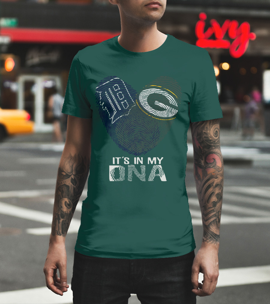 It's In My Dna Green Bay Packers 86 T-Shirt