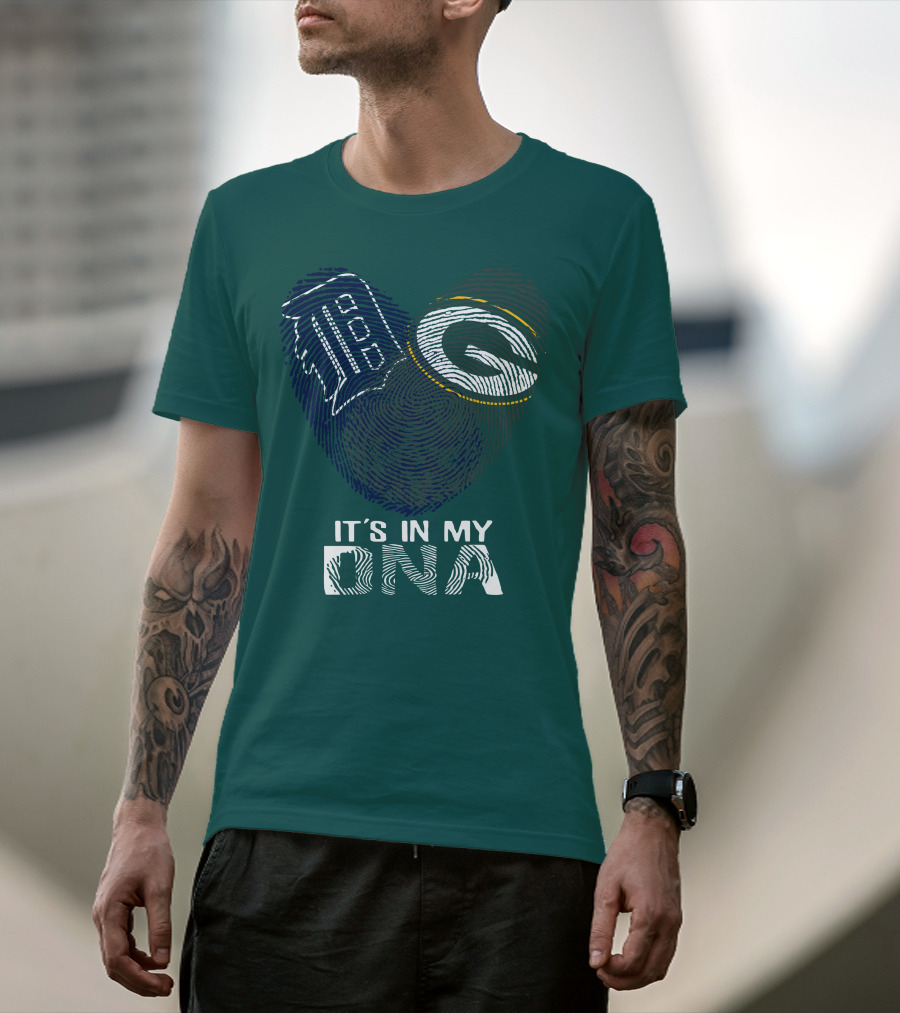 It's In My Dna Green Bay Packers 86 T-Shirt