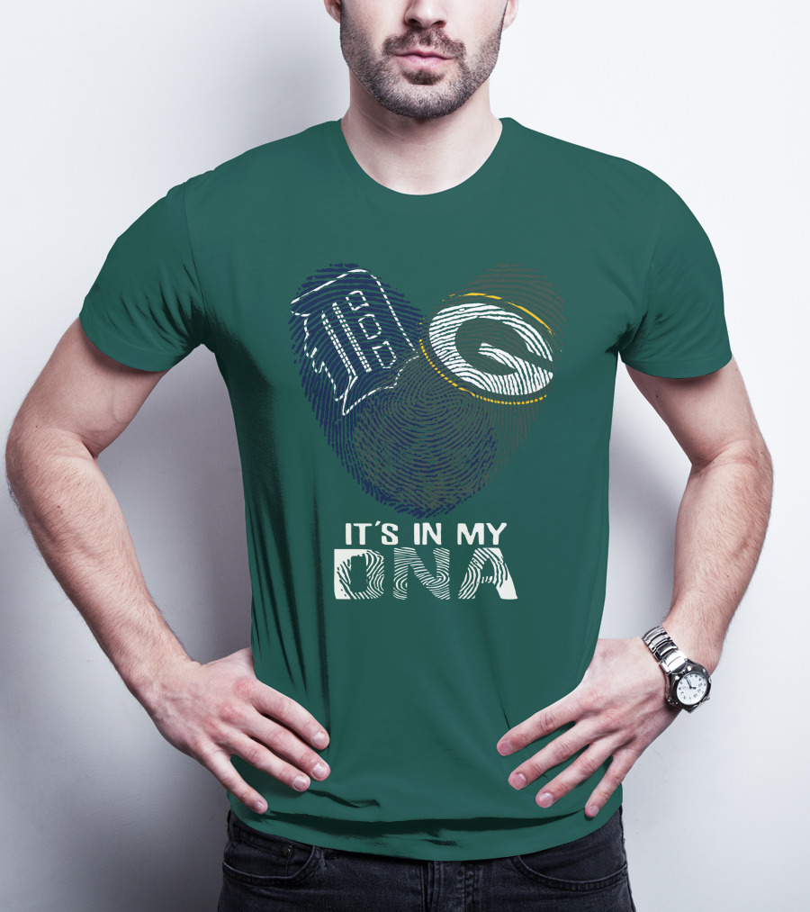 It's In My Dna Green Bay Packers 86 T-Shirt