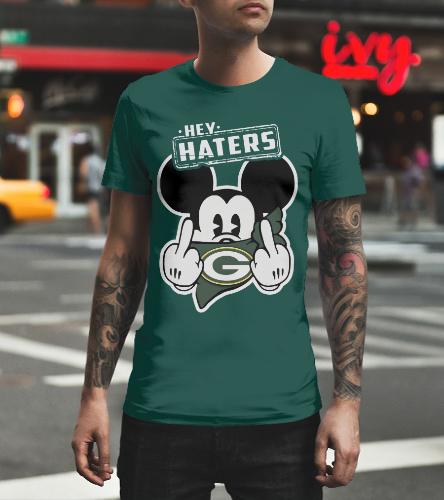 Hey Haters Mick Green Bay Packers T-Shirt