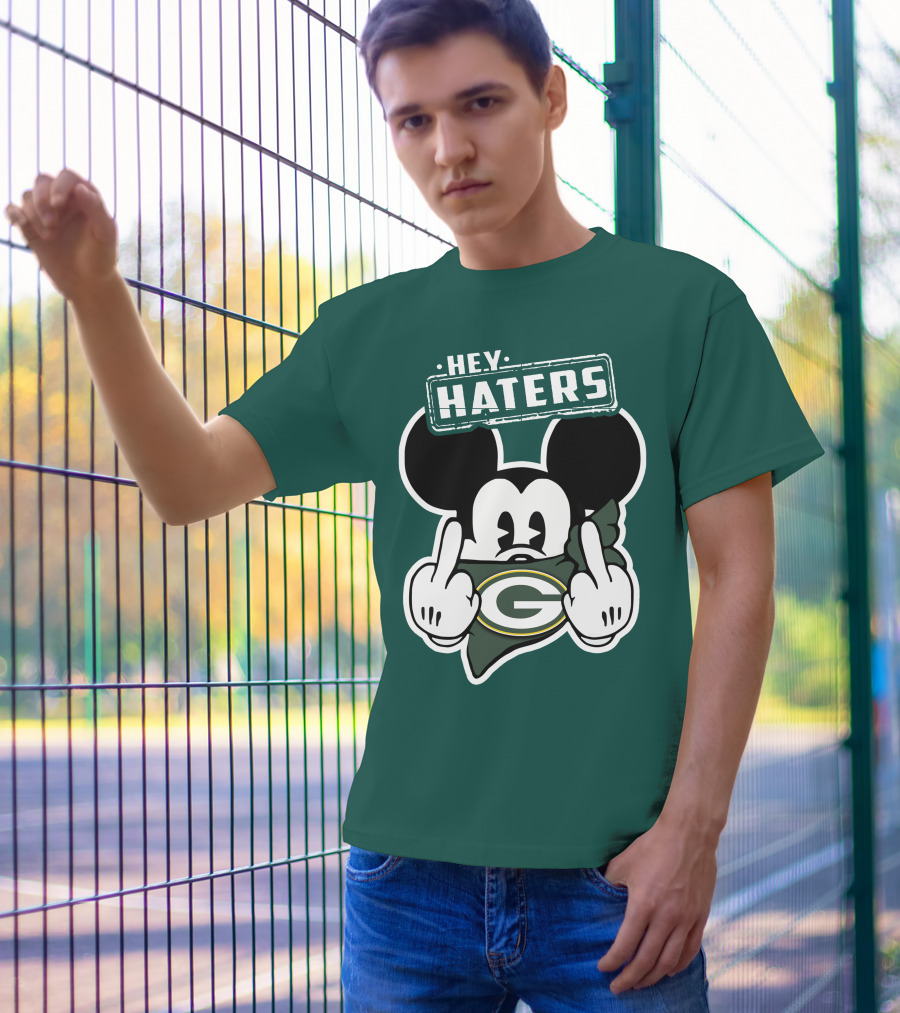 Hey Haters Mick Green Bay Packers T-Shirt