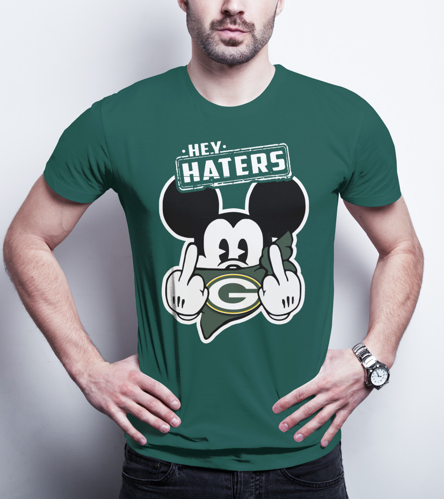 Hey Haters Mick Green Bay Packers T-Shirt