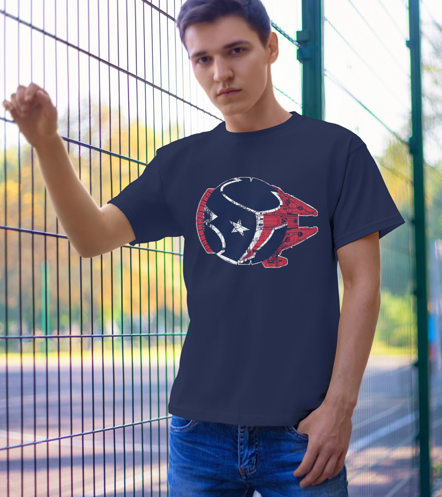 Houston Texans 76 Starship Tribute T-Shirt