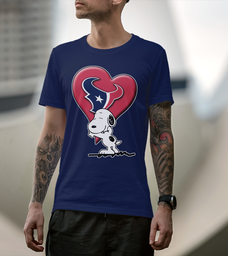 Snp Houston Texans Heart Embrace T-Shirt