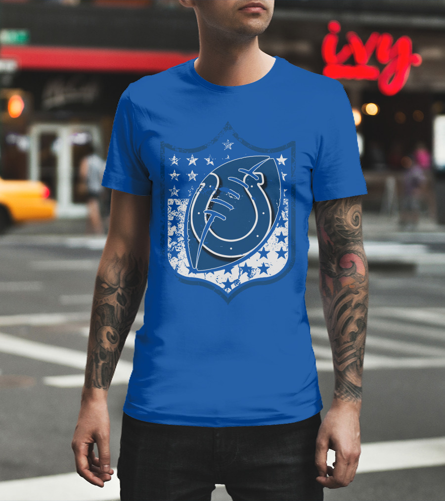 Indianapolis Colts Football Stars Shield T-Shirt