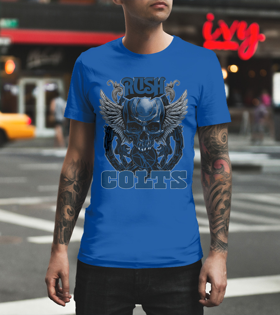 Rush Colts Skull Wings T-Shirt