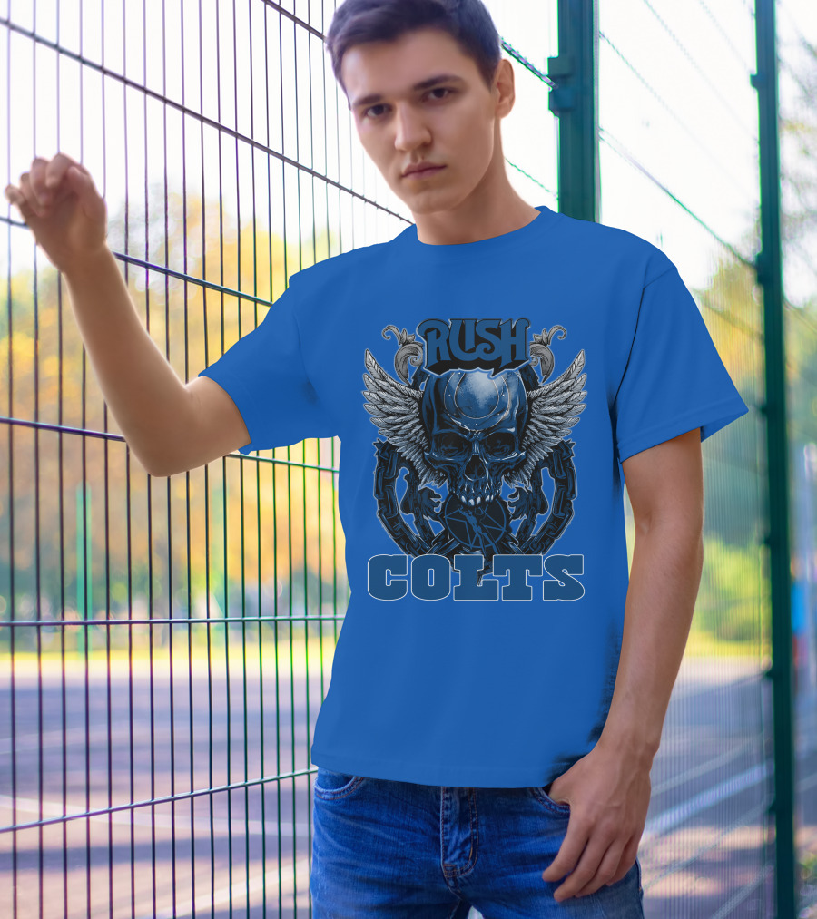Rush Colts Skull Wings T-Shirt