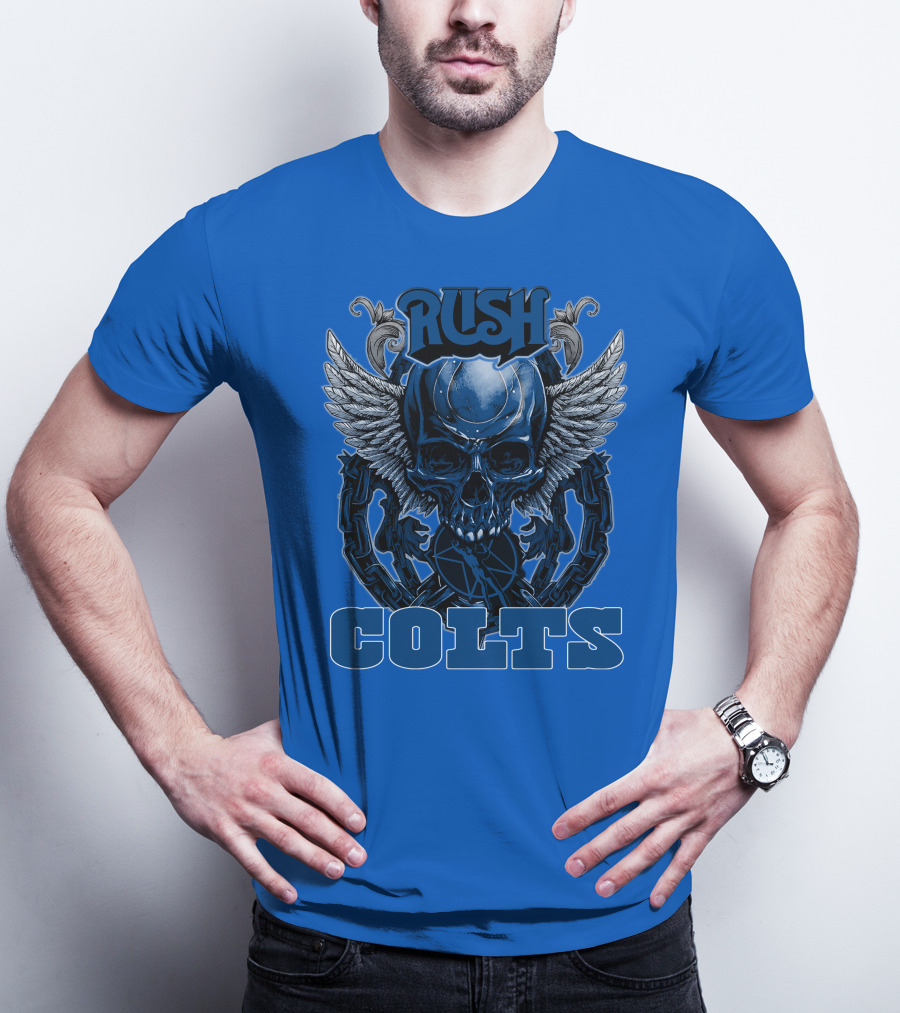 Rush Colts Skull Wings T-Shirt
