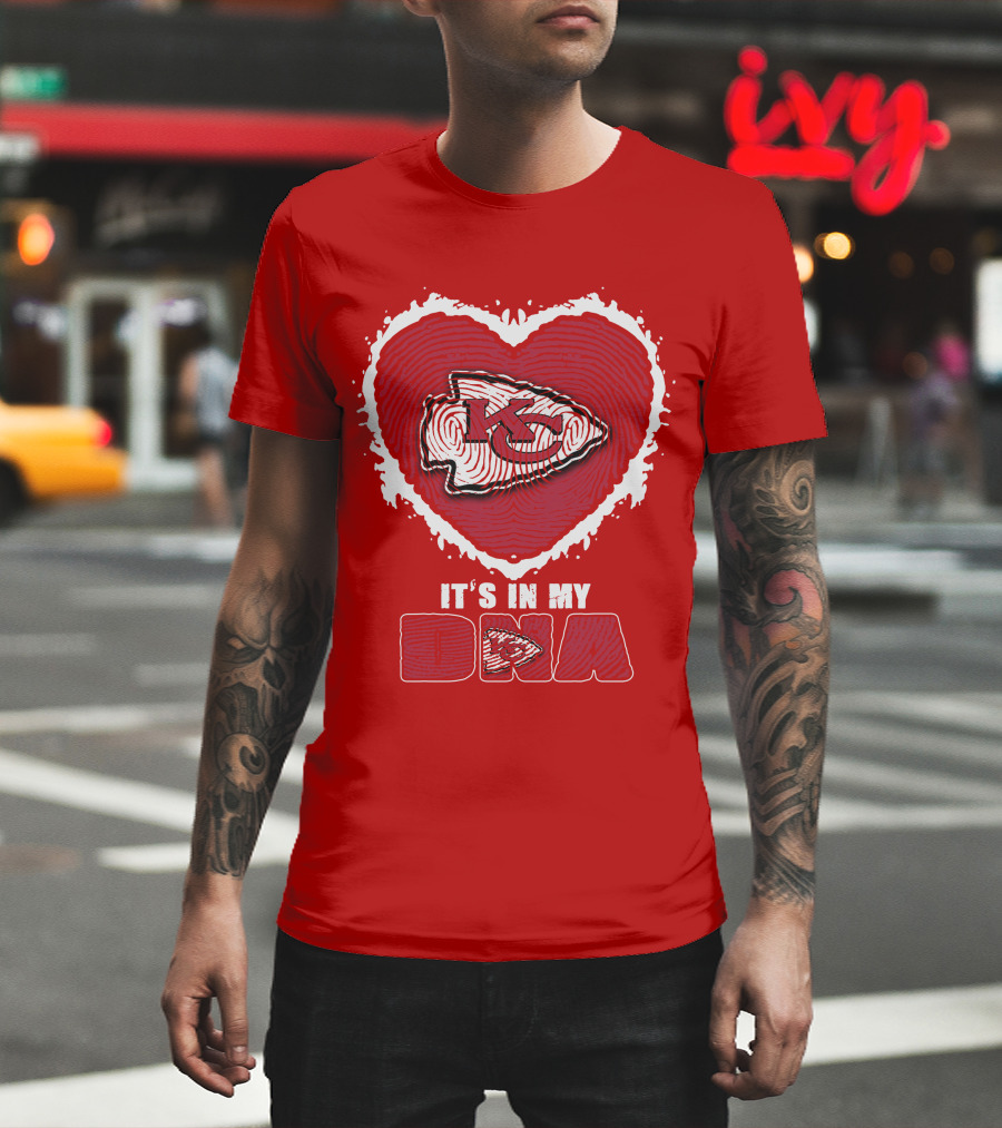 It's In My Dna Kansas City Chiefs T-Shirt
