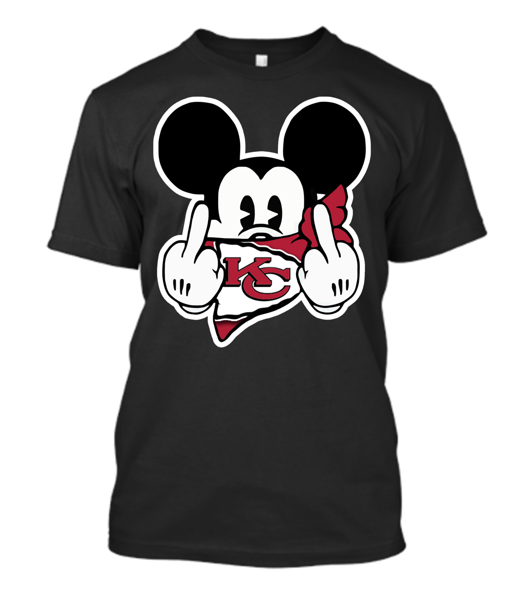 Kansas City Chiefs Kc Logo Gesture T-Shirt